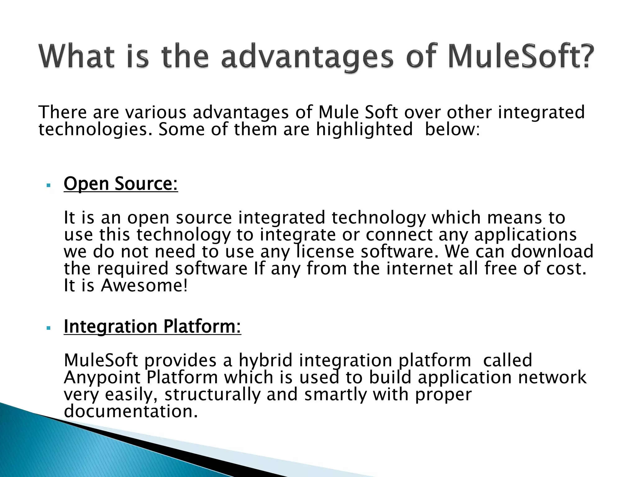 Introduction to mule soft | PDF