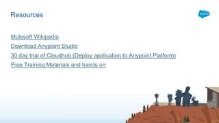 Introduction to mulesoft - Alpharetta Developer Group Meet | PPTX