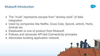 Introduction to mulesoft - Alpharetta Developer Group Meet | PPTX