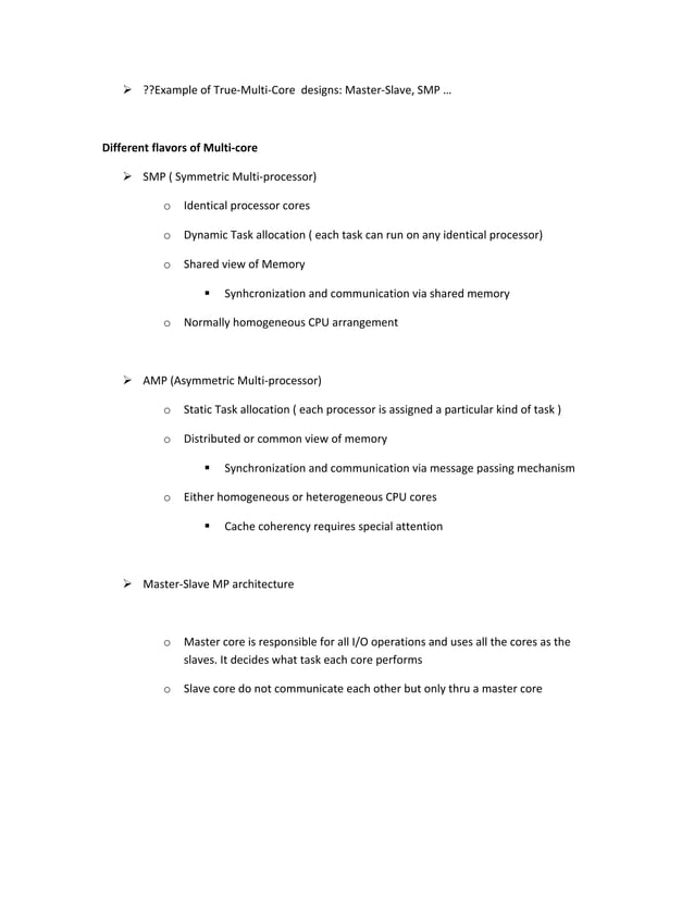 Introduction to multi core | PDF