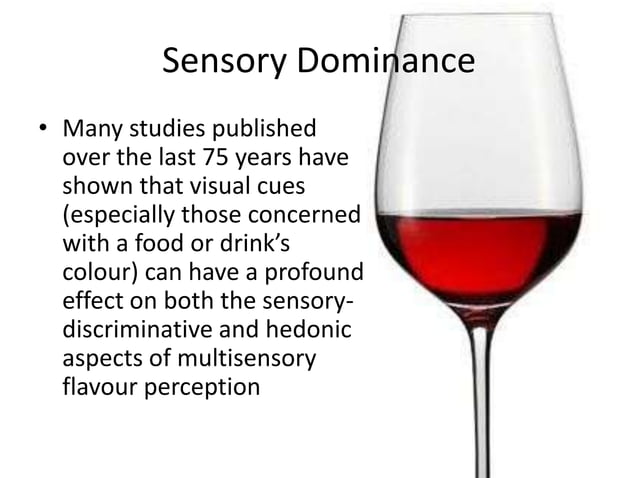 Introduction to Multi Sensory Taste Perception | PPT