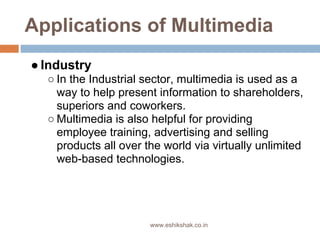 Introduction to multimedia | PDF