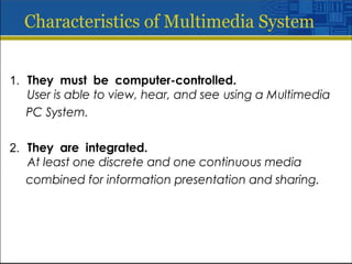 Introduction to multimedia | PPT