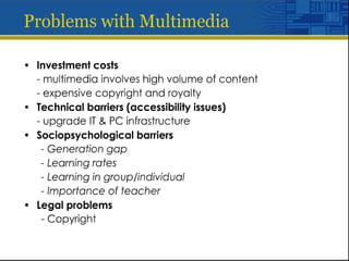 Introduction to multimedia | PPT
