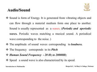 Introduction to multimedia | PPT