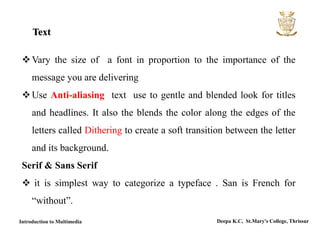 Introduction to multimedia | PDF | Digital Audio | Computer Software ...