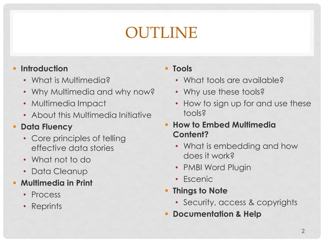 Introduction to Multimedia | PPT