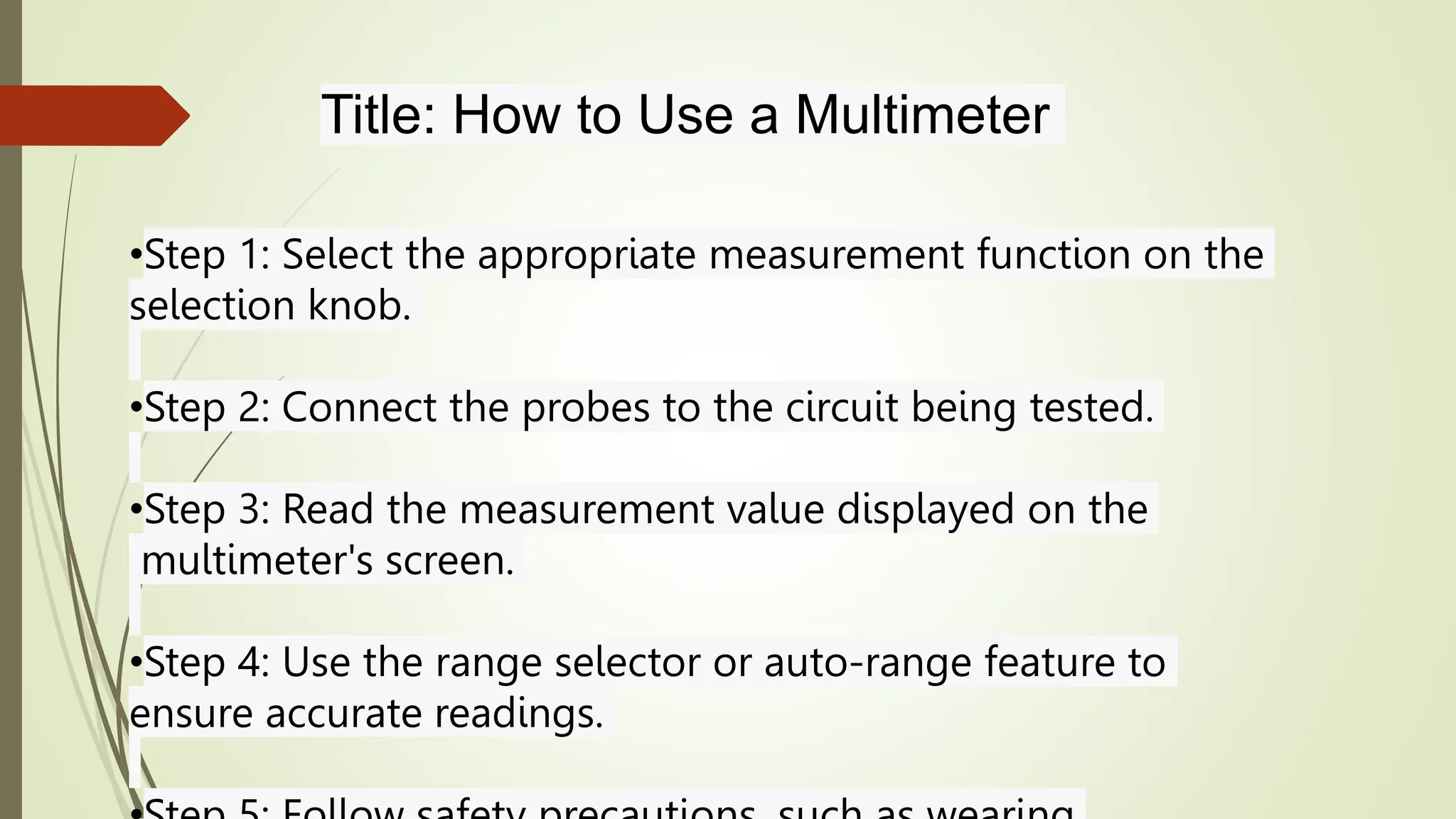 Multimeters are versatile electrical testing devices used to measure ...