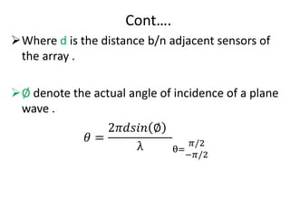 Introduction to multiple signal classifier (music) | PPTX