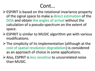 Introduction to multiple signal classifier (music) | PPTX