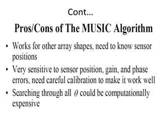 Introduction to multiple signal classifier (music) | PPTX