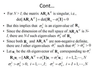 Introduction to multiple signal classifier (music) | PPTX