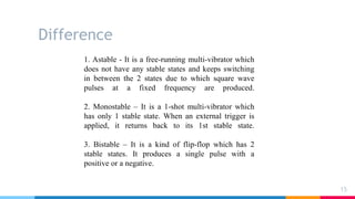 Introduction to multivibrators | PDF