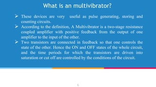 Introduction to multivibrators | PDF
