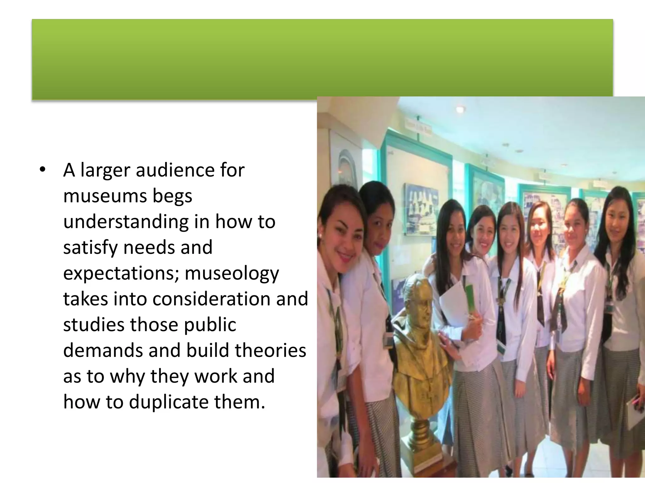 Introduction to museology | PPTX