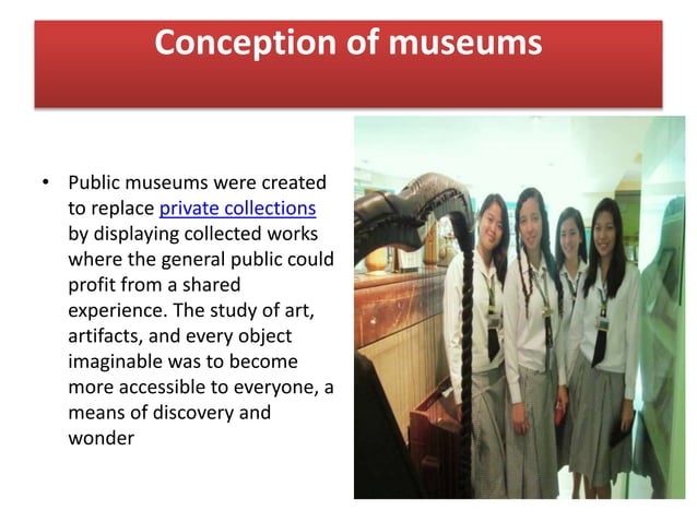 Introduction to museology | PPTX | Museums & Galleries | Attractions