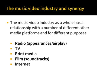Introduction to music videos | PPT