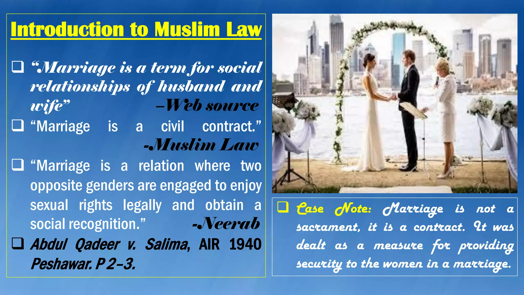 Introduction to muslim law, lec 01 | PDF | Islam | Religion & Spirituality