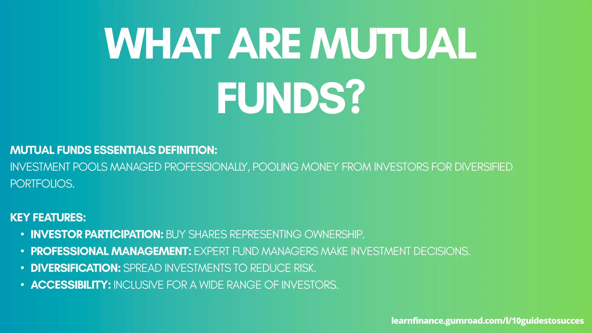 Introduction to Mutual Funds | PDF