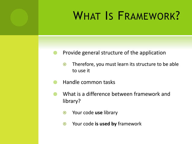 Introduction to MVC Web Framework with CodeIgniter | PPTX