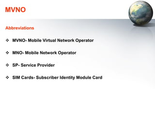 Introduction to MVNO | PDF