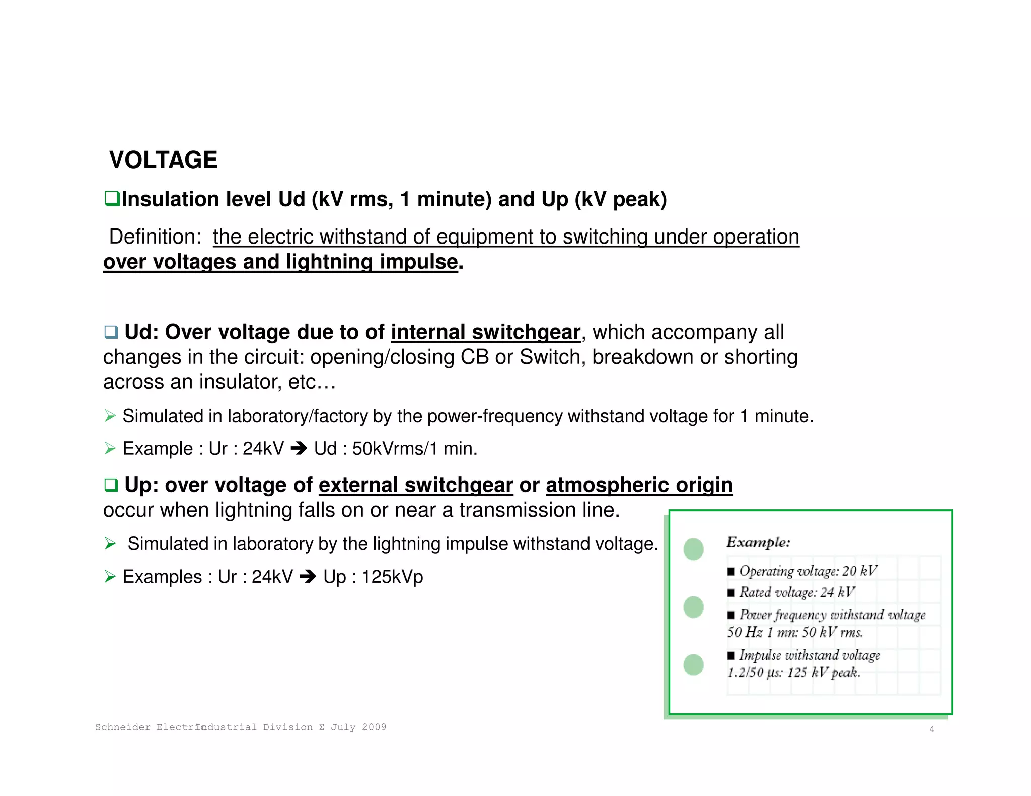 Introduction to mv switchgear | PDF