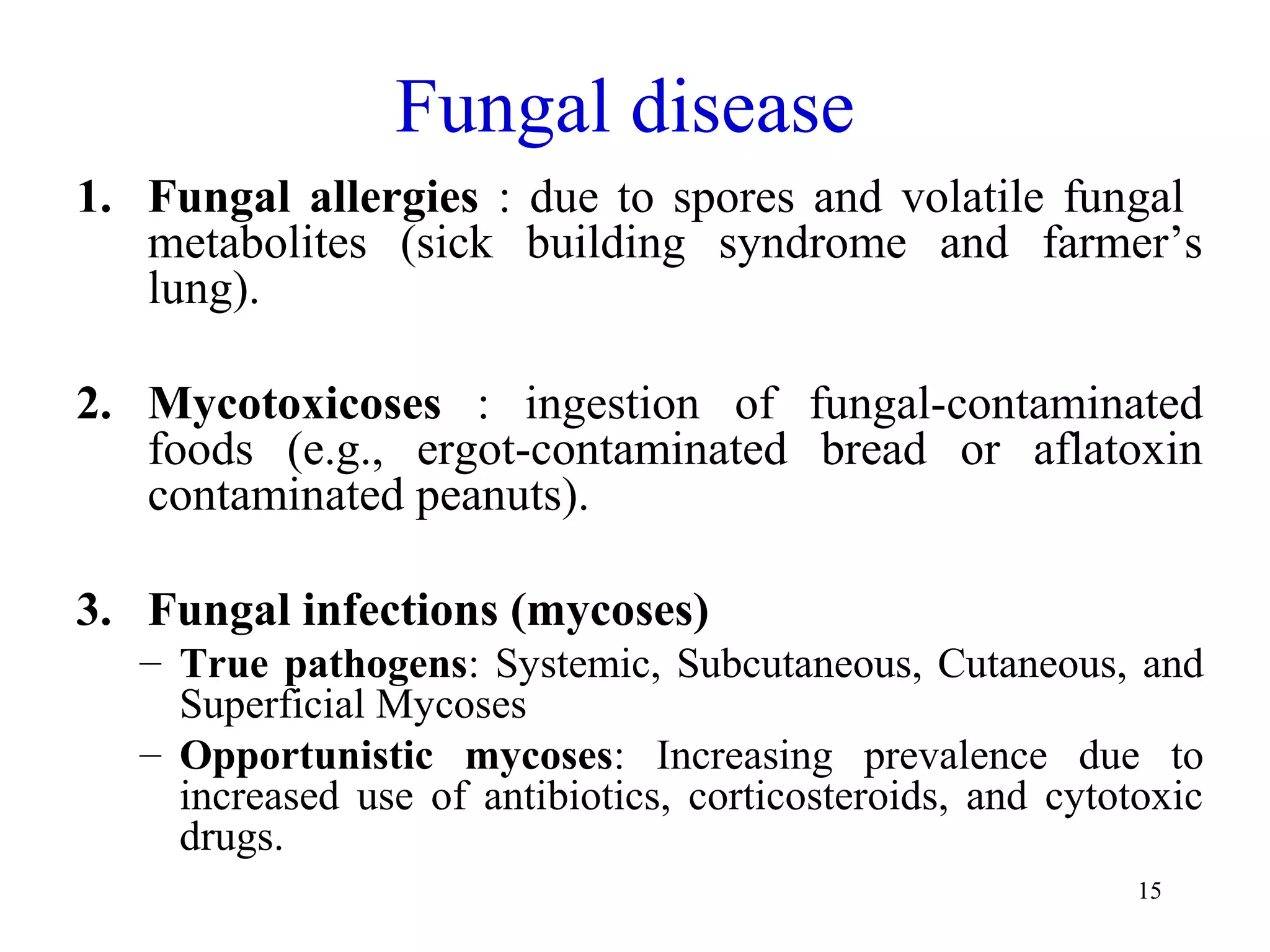 Introduction to mycology | PPT