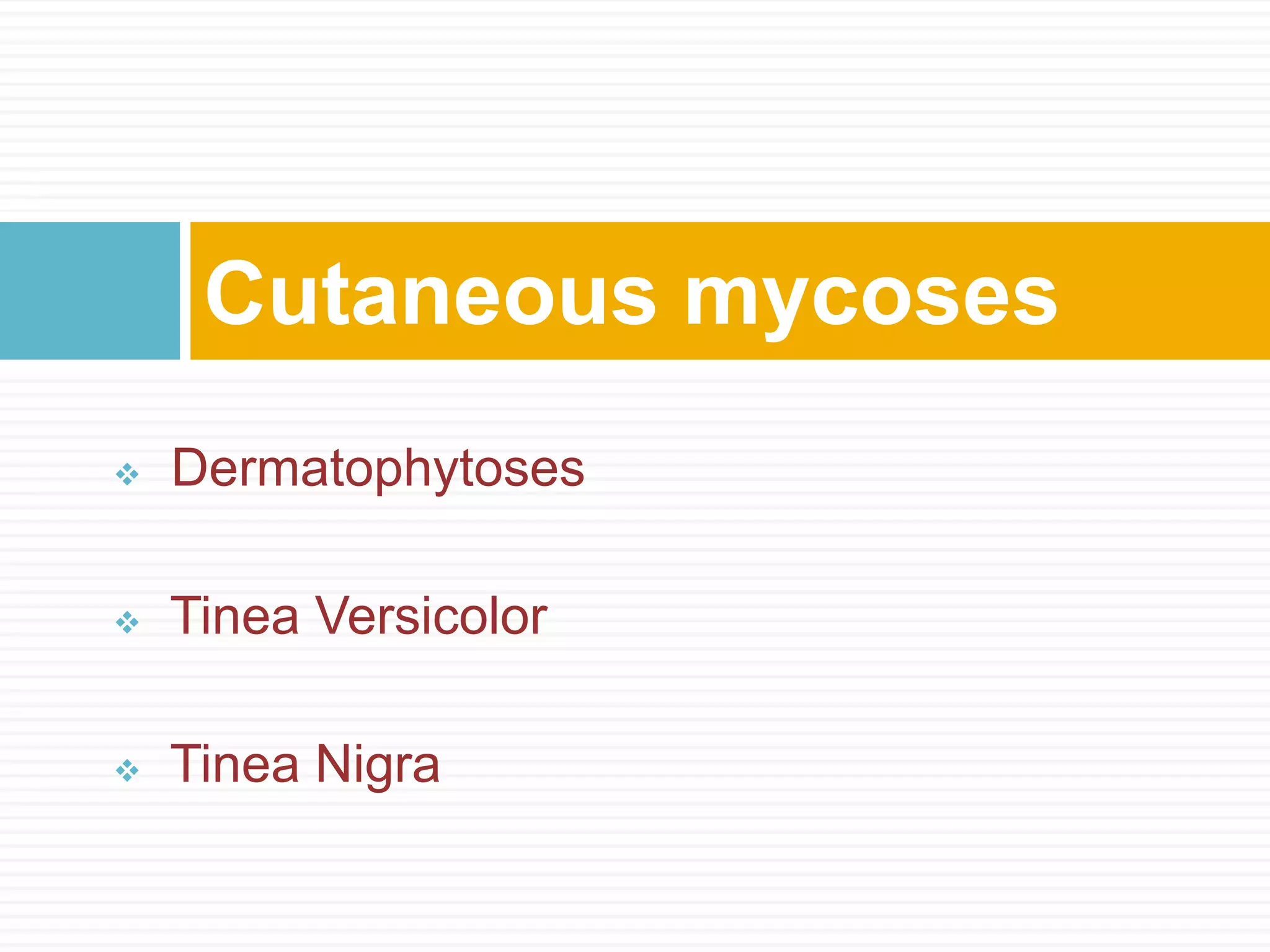 introduction to mycology (1).ppt | Skin and Dermatology | Diseases and Conditions