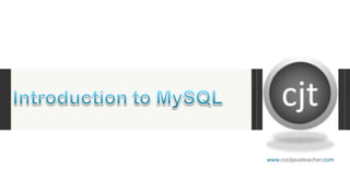 Introduction to MySQL | PPTX | Databases | Computer Software and Applications
