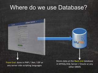Introduction to mysql part 1 | PPTX