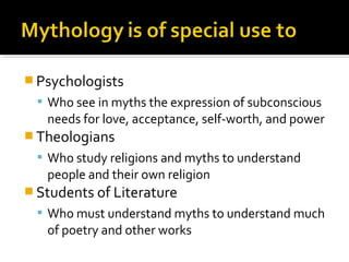 Introduction to mythology greeks | PPT