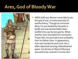 Introduction to mythology greeks | PPT