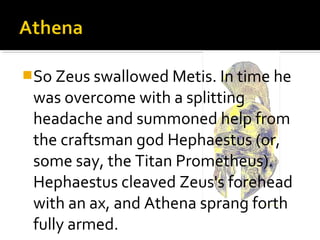 Introduction to mythology greeks | PPT