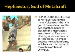 Introduction to mythology greeks | PPT
