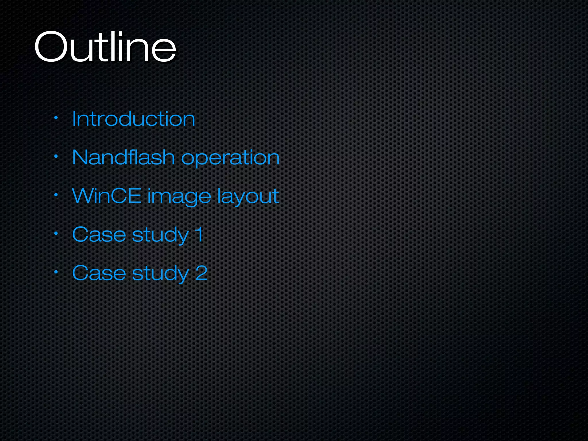 Introduction To Nand Flash Interface Chinese Ppt 