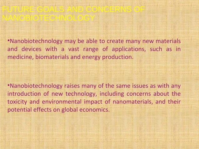 Introduction to nanobiotechnology | PPT