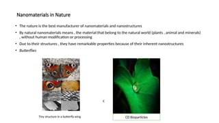 Introduction to nanomaterial ,structure and various types of ...