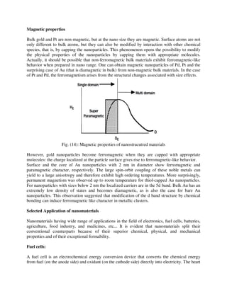 Introduction to nanomaterials | PDF