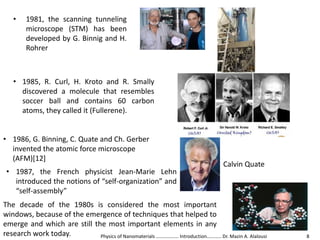 Introduction to nanoscience and nanomaterials in nature | PPTX