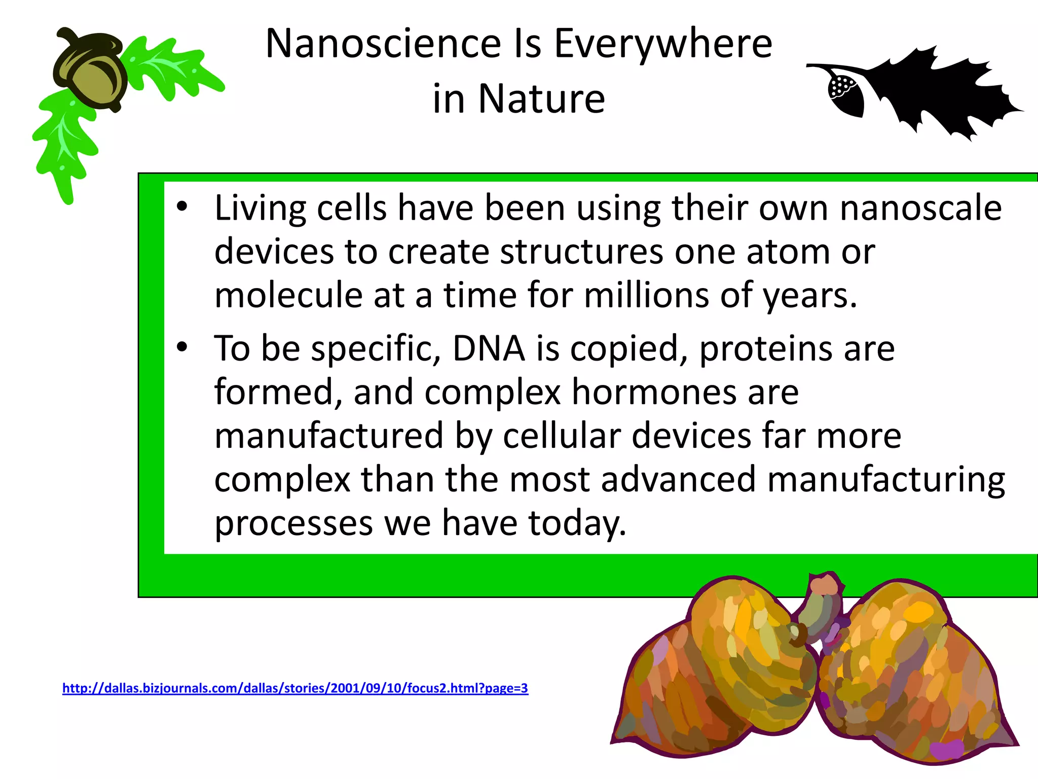 Introduction to nanoscience and nanotechnology | PPTX