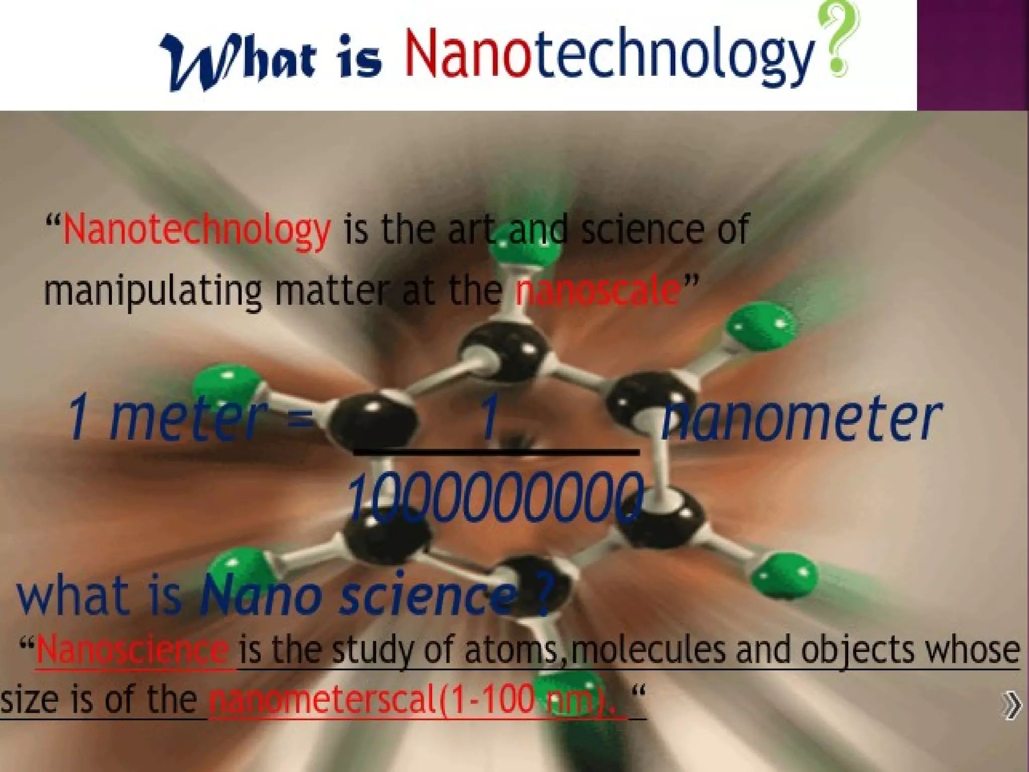 Introduction to nanotechnology | PPT