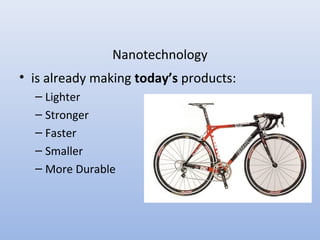 Introduction to nanotechnology | PPT | Chemistry | Science