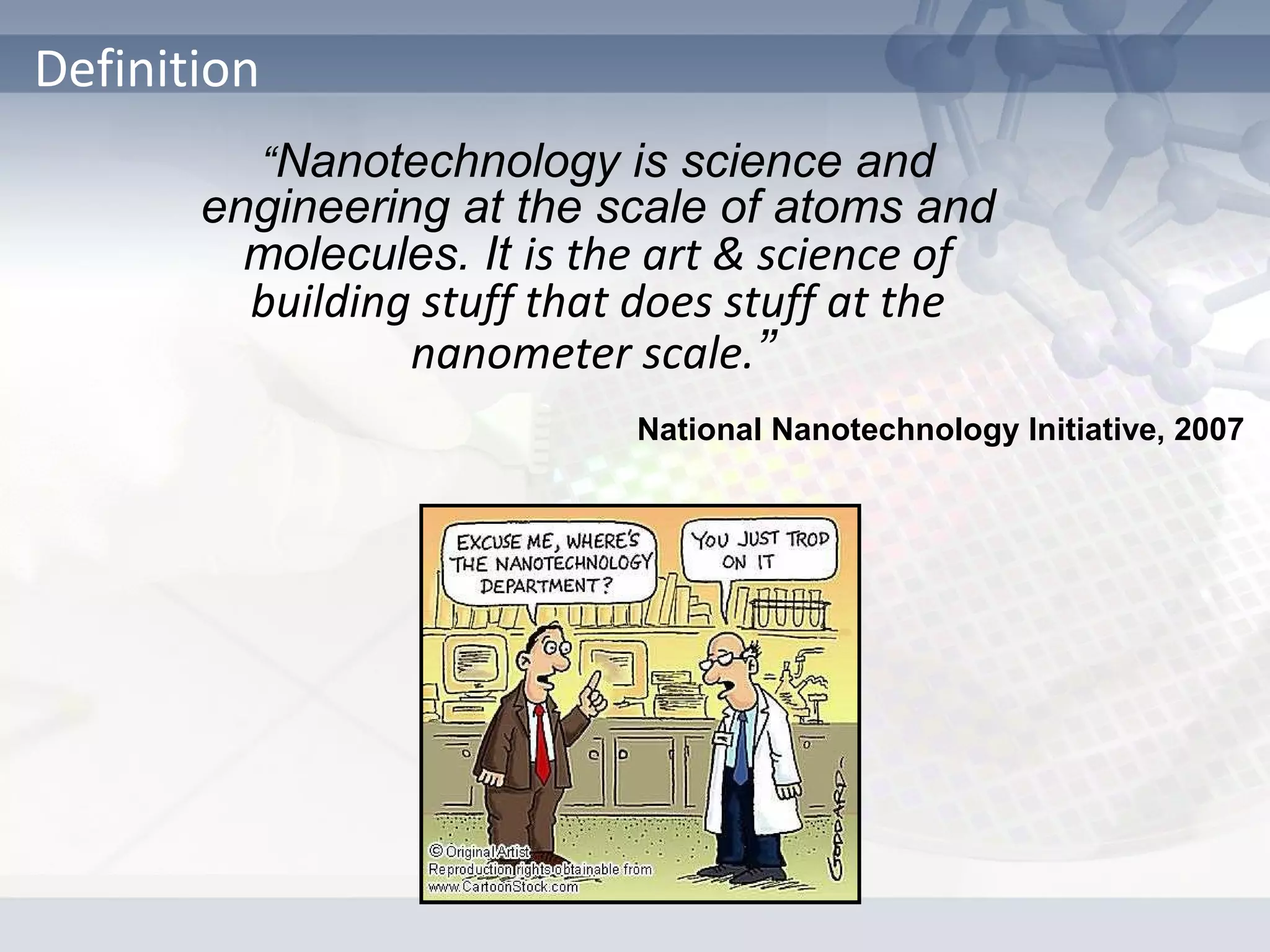Introduction to Nanotechnology | PPT