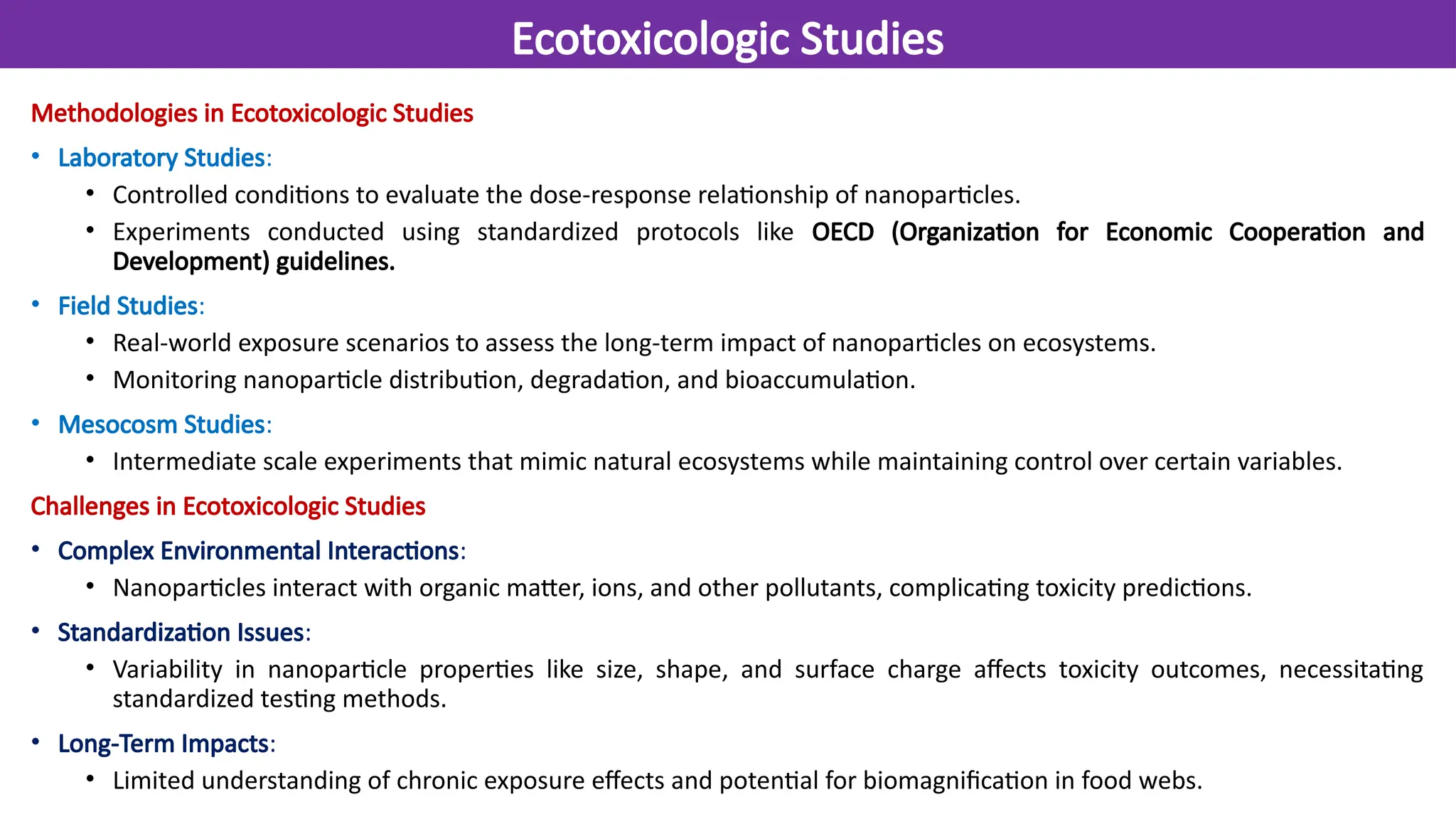 Introduction to Nanotoxicology - Nanotechnology | PPTX