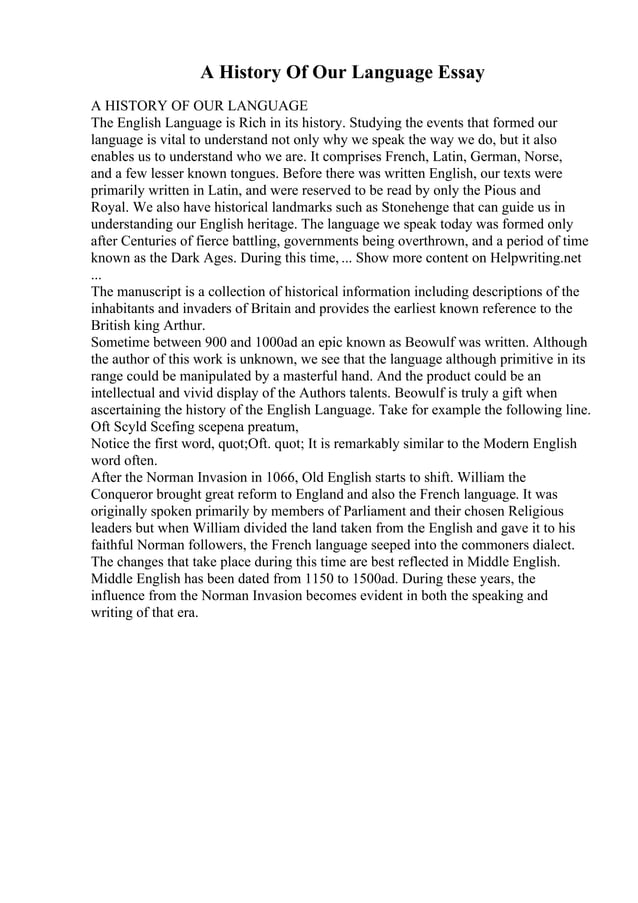 Introduction To Narrative Essay | PDF