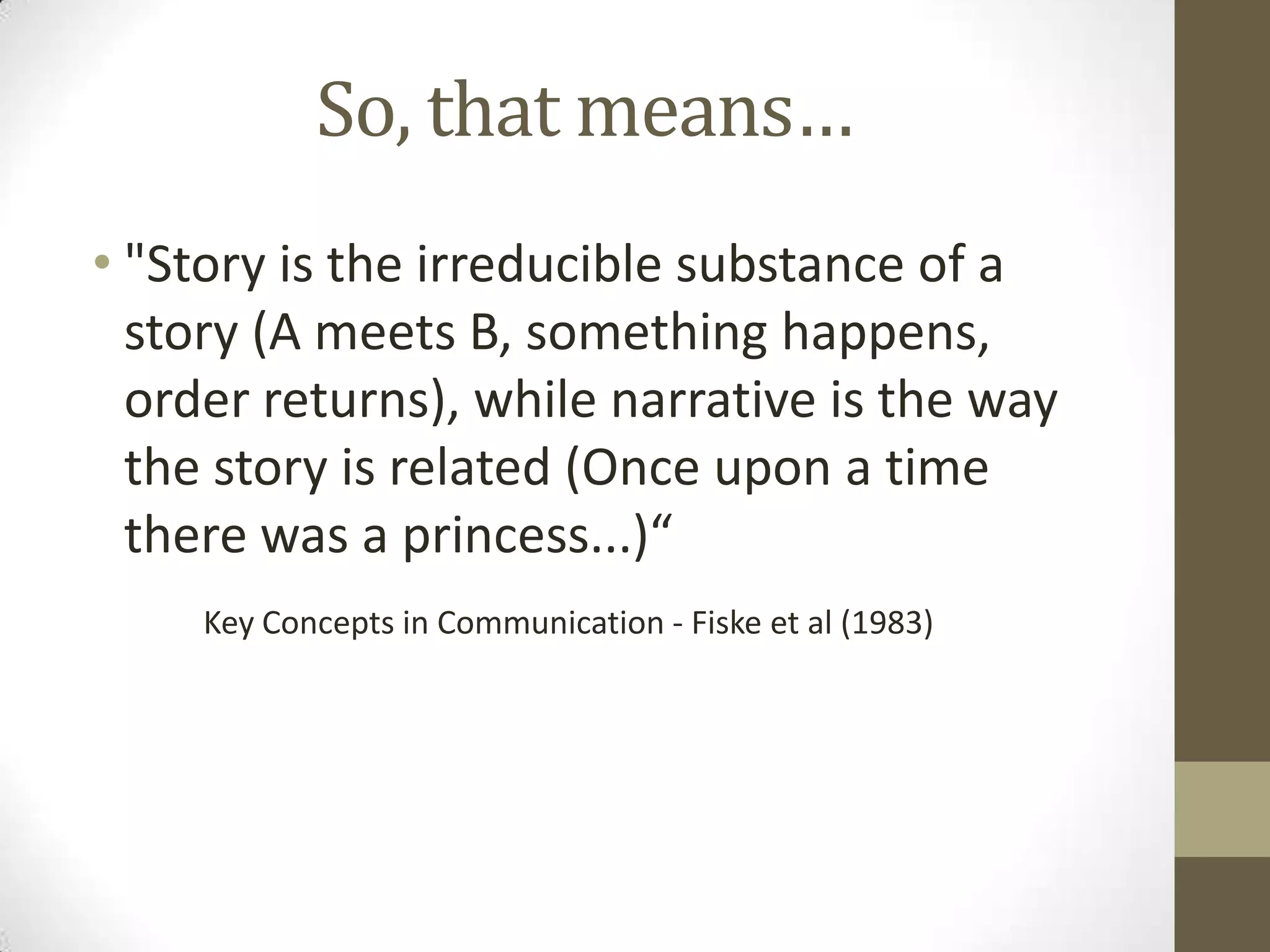 Introduction to narrative_theory | PPTX