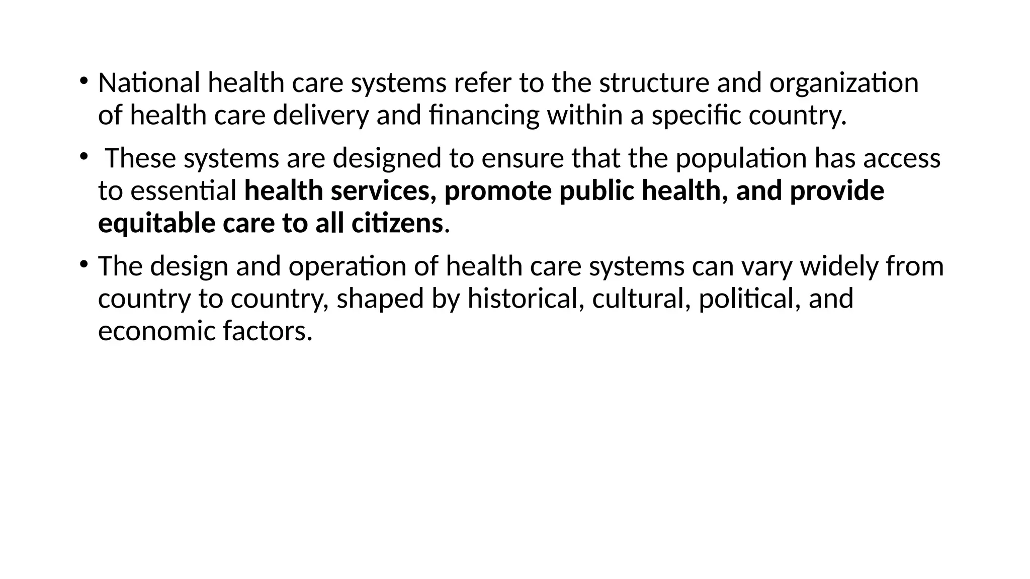 Introduction to National Health Care Systems.pptx