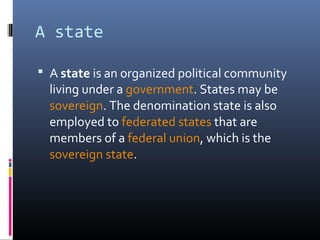 Introduction to Nation States | PPT
