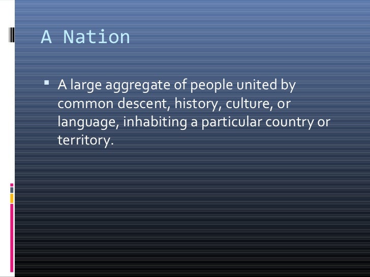Introduction to Nation States