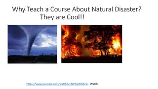 Introduction to natural disasters | PPTX